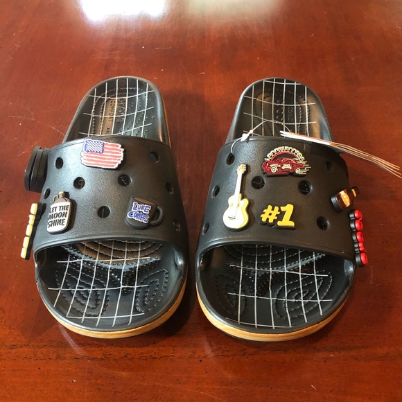CROCS | Shoes | Nwt Luke Combs X Crocs Bootlegger Slides Mens 8 | Poshmark